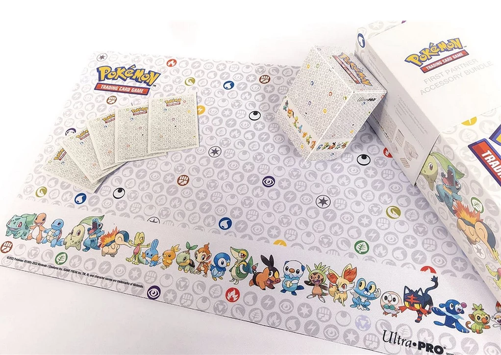 Pokémon First Partner Accessory Bundle - Ultra Pro - Yellow Lightning Cards